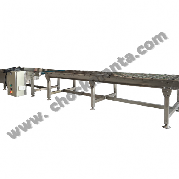 สายพานลำเลียงพีวีซี + Free Roller (PVC Belt Conveyor + Free Roller ...